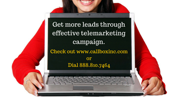 Ready, Set, Call: Telemarketing As the Power Marketing Tactic