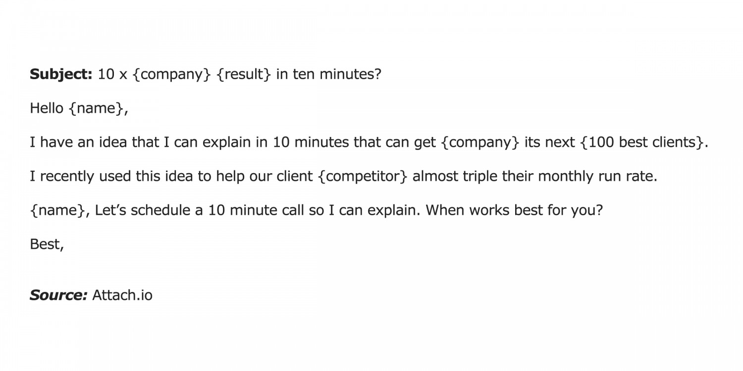 40 B2B Sales Email Templates [Free PDF] | Callbox