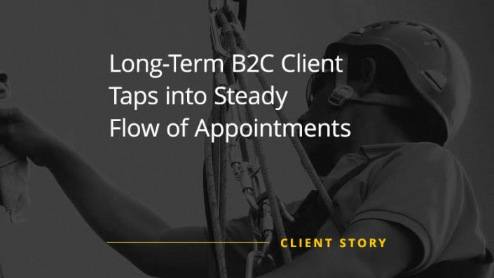 Long-Term B2C Client Achieves Steady Flow of Appointments